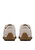 Clarks White Meridor Lo Shoes | Kaleidoscope
