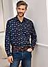 Cotton Traders Luxury Long Sleeve Soft Touch Print Shirt | Kaleidoscope