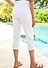 Cotton Traders Perfect Stretch Cropped Trousers | Kaleidoscope