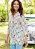 Cotton Traders Print Crinkle Tunic | Kaleidoscope