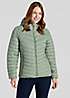 Craghoppers Compresslite IX Deep Bud Green Hooded Jacket | Kaleidoscope