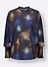 Creation L Satin Print Blouse | Kaleidoscope