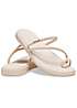 Crocs Cream Miami Toe Loop Sandals | Kaleidoscope