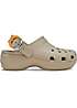 Crocs Multicoloured Classic Platform Clogs | Kaleidoscope