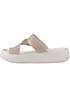 Crocs White Getaway Toe Loop Platform Sandals | Kaleidoscope