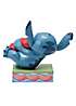 Disney Stitch Hugging A Heart Figurine | Kaleidoscope