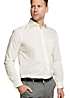Double Two Cream Long Sleeve Non-iron Shirt | Kaleidoscope