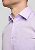 Double Two Mauve Long Sleeve Non-iron Shirt | Kaleidoscope