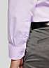 Double Two Mauve Long Sleeve Non-iron Shirt | Kaleidoscope