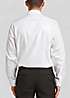Double Two White Non-iron Pure Cotton Twill Shirt | Kaleidoscope