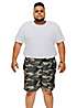 Duke Kody Camo All-Over Print King Size Swim Shorts | Kaleidoscope