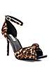 Dune London Mannequin Leopard Print Bow Sandals | Kaleidoscope