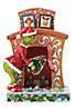 Enesco Grinch Pushing Tree Up Fireplace Christmas Figurine | Kaleidoscope