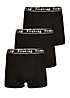 Firetrap Pack of 3 Cotton Stretch Boxers with Logo Waistband | Kaleidoscope