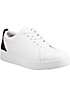 FitFlop White Rally Crystal-Backtab Trainers | Kaleidoscope
