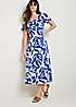 Freemans Square Neck Floral Dress | Kaleidoscope