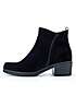 Gabor Block Heel Suede Ankle Boots | Kaleidoscope
