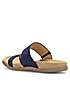 Gabor Tomcat Dark Blue Slip On Sandals | Kaleidoscope