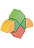 Geomag Magicube Magnetic Shapes Starter Set - 6 Pieces | Kaleidoscope