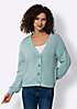 Heine Deep V-Neck Loose Fit Cardigan | Kaleidoscope