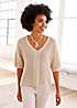Heine Knit V-Neck Jumper | Kaleidoscope