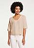 Heine Knit V-Neck Jumper | Kaleidoscope