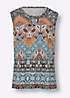 Heine Paisley Print Top | Kaleidoscope