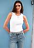 Heine Ribbed Tank Top | Kaleidoscope