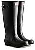Hunter Black Original Tall Wide Boots | Kaleidoscope