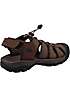 Hush Puppies Brown Peru Sandals | Kaleidoscope