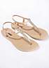 Ipanema Ladies Beige Class Classy Sandals | Kaleidoscope