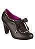Irregular Choice Classico Black Lace Up Shoes | Kaleidoscope