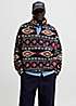 Jack & Jones Eddie Teddy Half Zip Fleece | Kaleidoscope
