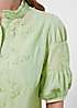 Joe Browns Frilly Neck Broderie Embroidered Blouse | Kaleidoscope