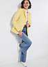 Joe Browns Fully Lined Jacket with Contrast Collar & Princess Seams ...