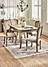 Julian Bowen Camille French Style Rectangular 4-6 Seater Extending ...