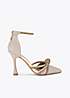 KG Kurt Geiger Gold Ava2 Heels | Kaleidoscope