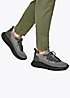 KG Kurt Geiger Jasper Grey Synthetic Low Lace Up Trainer | Kaleidoscope
