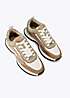 KG Kurt Geiger Kai Multi Synthetic Low Lace Up Sneaker | Kaleidoscope