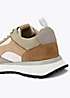 KG Kurt Geiger Kai Multi Synthetic Low Lace Up Sneaker | Kaleidoscope