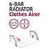 Kleeneze 6 Bar Radiator Clothes Airer | Kaleidoscope