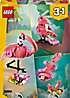 LEGO Creator 3in1 Wild Animals: Pink Flamingo | Kaleidoscope