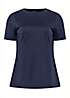 Long Tall Sally Seam Front Peplum Top | Kaleidoscope