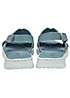 Lotus Astrid Pale Blue Leather Slingback Sandals | Kaleidoscope