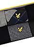 Lyle & Scott Mens Set of 6 Timothy Socks in Gift Box | Kaleidoscope