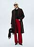 Mango Leo Red Straight Leg Jeans | Kaleidoscope