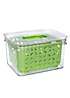 MasterClass Fresh Keeper Stacking Lidded Fridge Food Storage Box ...