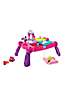Mega Bloks Build n Learn Table (Pink) | Kaleidoscope