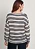 Monsoon Sarah Stripe Jumper | Kaleidoscope