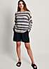 Monsoon Sarah Stripe Jumper | Kaleidoscope